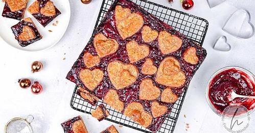 Linzer plätzchen (linzer torte vom blech) - rezept - Lecker Suchen